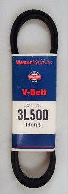 Master Mechanic V Belt 3L500 / 111815, 50" x 3/8", 10mm x 1270mm, New ...