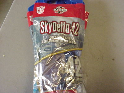 4 Kites Transformers SkyDelta 42" POLY Kites Tails, Handle & String XL3 ...