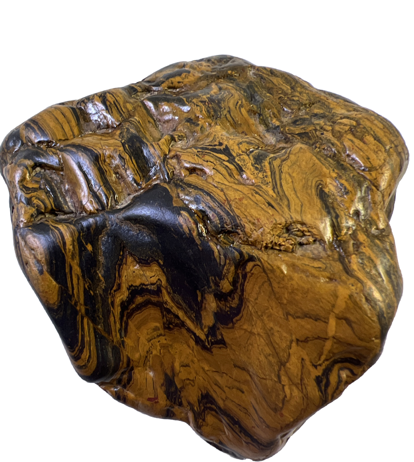 MORMON SEER STONE LDS WYOMING Banded Iron Tiger Ironstone GENESIS ...