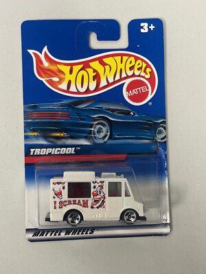 Hot Wheels 1999 Tropicool Ice Cream Truck White I Scream A10 | eBay