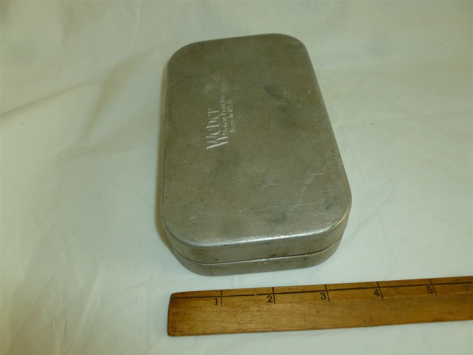 Vintage Metal Weber Fly Fishing Tackle Box Lot K-853 | eBay