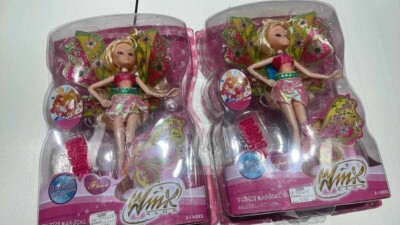 Winx Club Witty - Believix Fairy Flora NIB Fluttering Wings Jakks ...