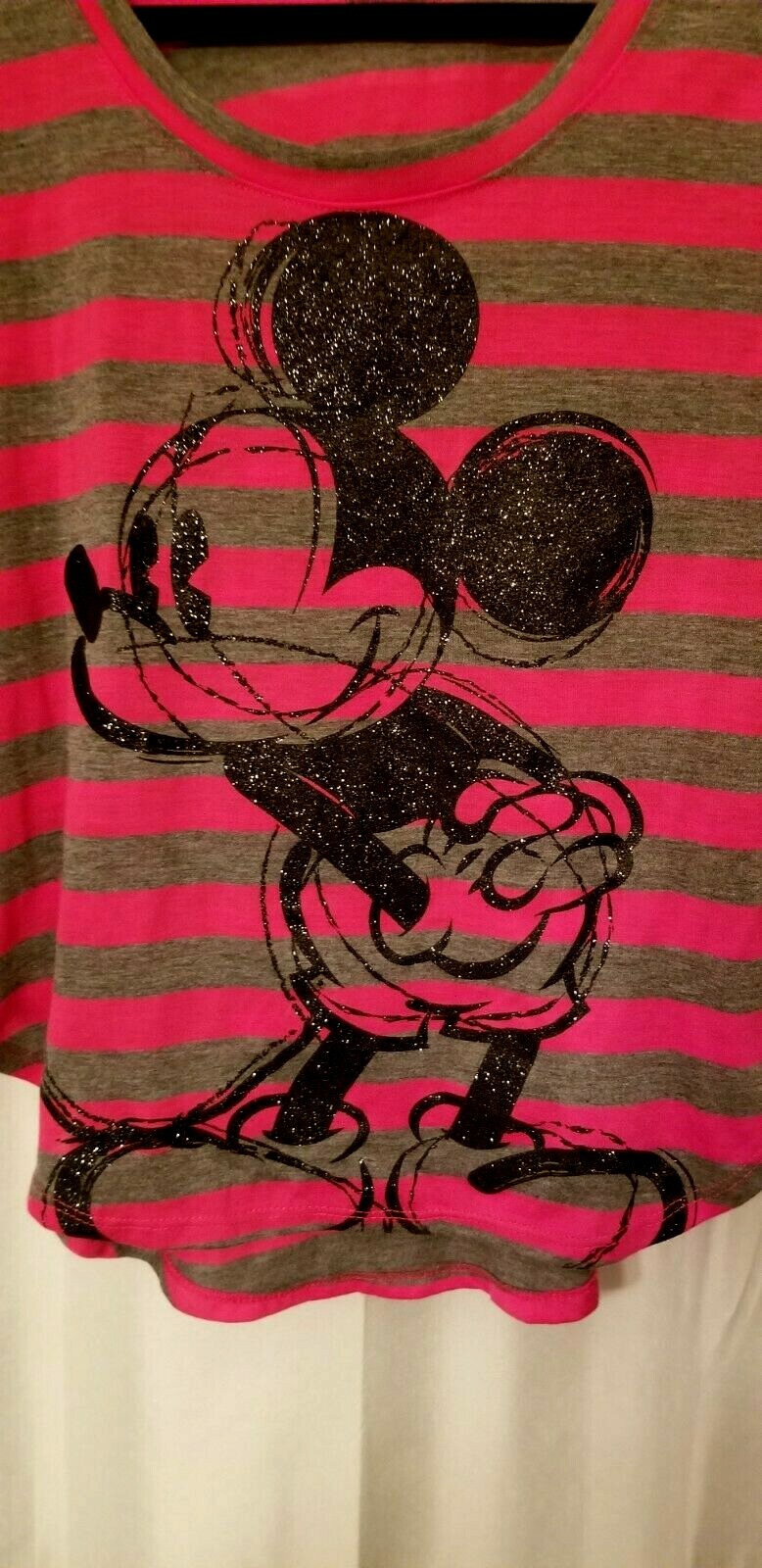 Disney Mickey Mouse Glitter Mickey Image Size Large… - Gem