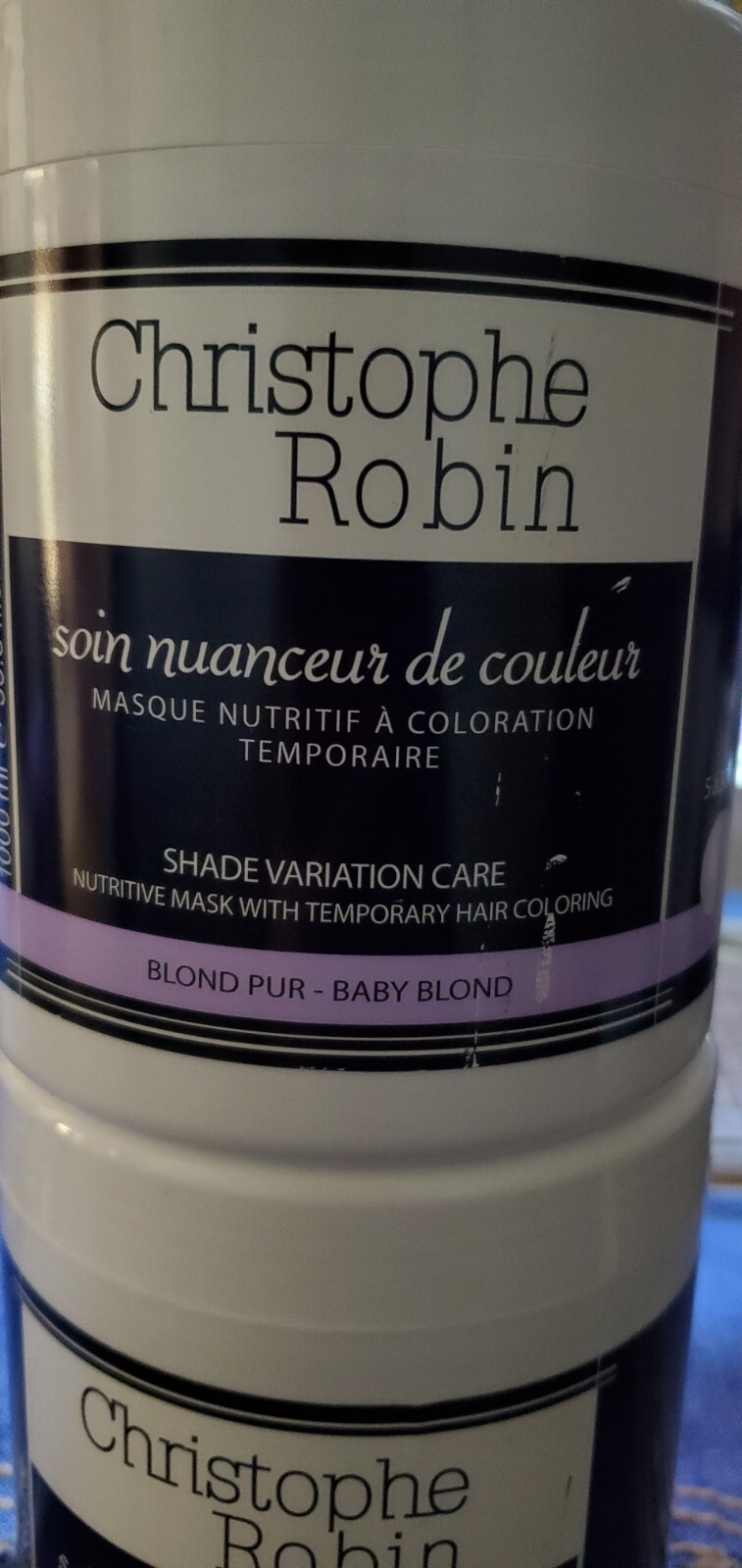 Christophe Robin Shade Variation Mask Temporary Coloring Baby Blond NEW ...
