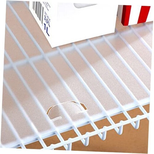 2 Roll Wire Shelf Liner Clear Shelf Covers for Wire Shelving 12 Inch x ...