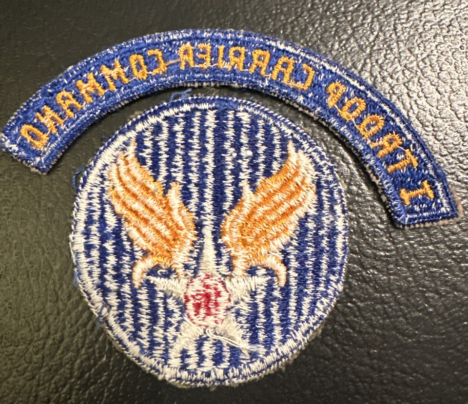 WW2 USAAF 1st Troop Carrier Command Patch #1 Airborne | eBay