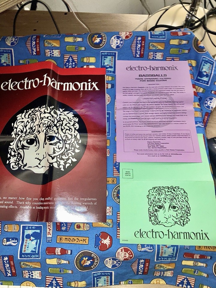 Electro Harmonix Bass Balls inc. Original Box | eBay UK