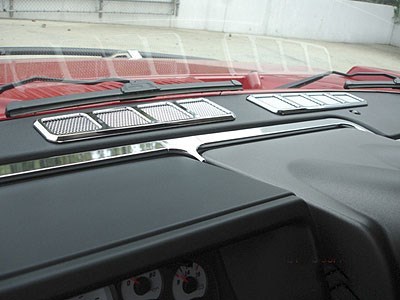 Hummer H2 Smooth Chrome Billet Interior Dash Vent Bezel Set | eBay