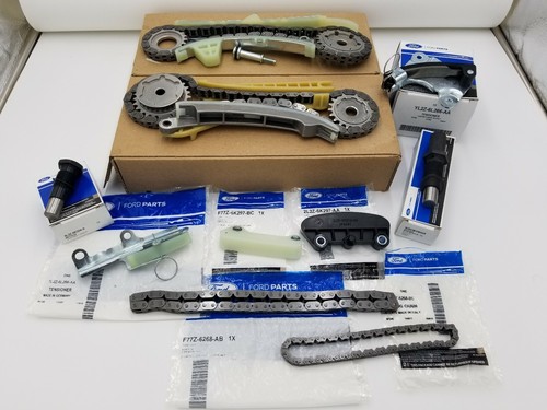 4.0L TIMING CHAIN KIT-10 PIECES NEW FORD OEM MUSTANG 4.0L V6 SOHC 1998 ...