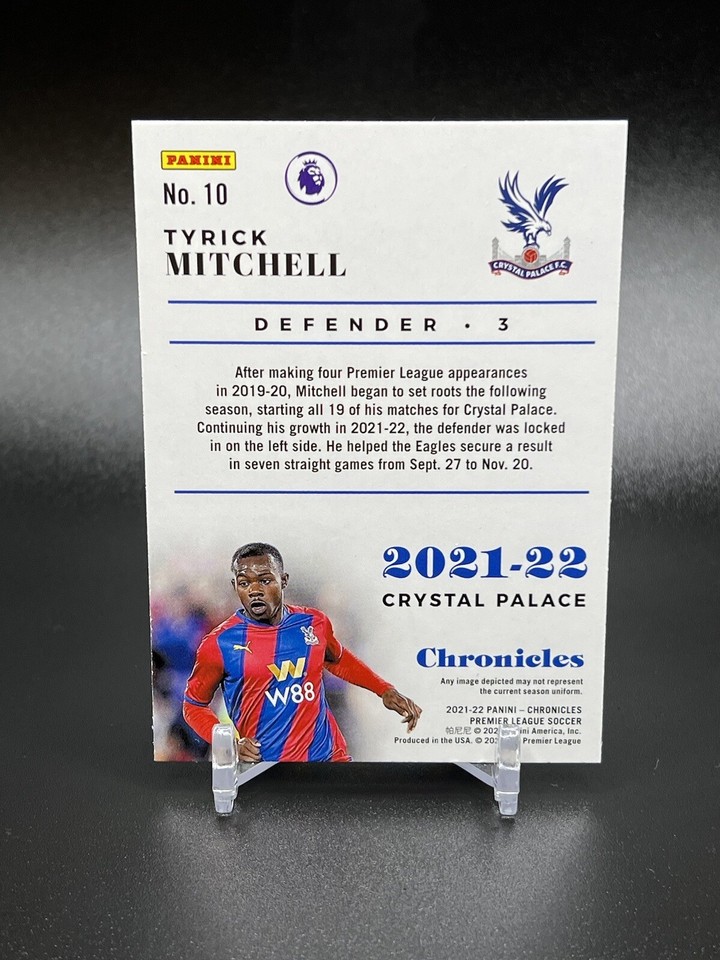 2021-22 PANINI CHRONICLES TYRICK MITCHELL PURPLE ASTRO #10 CRYSTAL ...