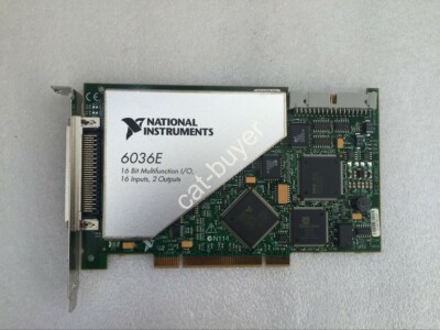 NATIONAL INSTRUMENTS NI PCI-6036E DIGITAL CARD adapter card 100% works ...