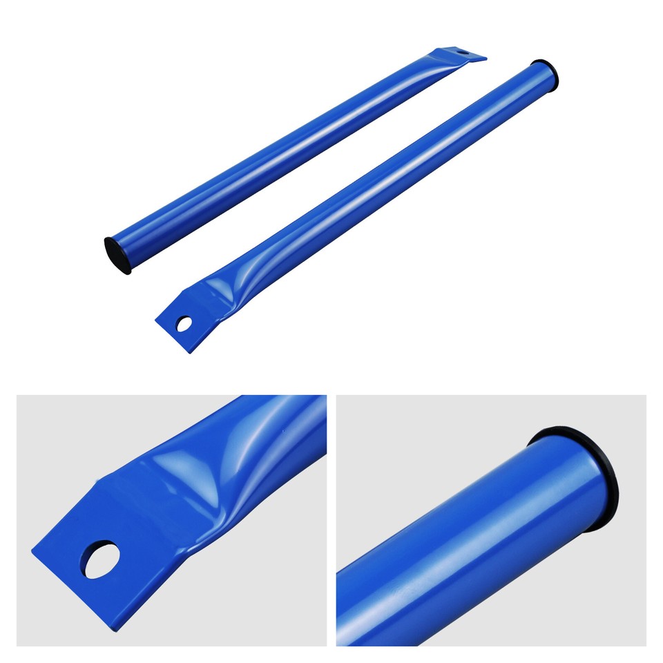 BEVINSEE For BMW E90 E91 E92 E93 Front Grille V Brace Bar Steel Kidney ...