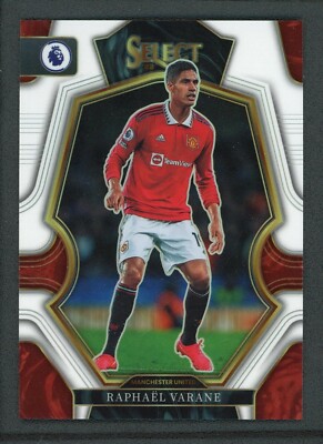 2022-23 RAPHAEL VARANE 14/20 PANINI SELECT PREMIER LEAGUE MEZZANINE ...