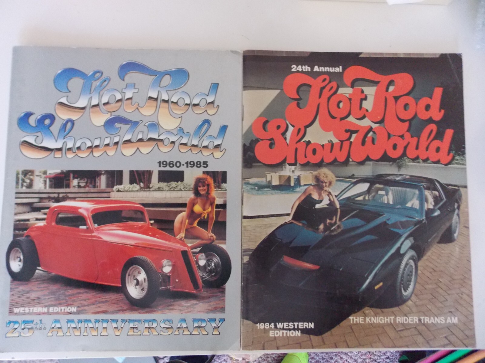 Lot of 6 Hot Rod Show World Annuals All 1980s + 1984 Knight Rider | eBay