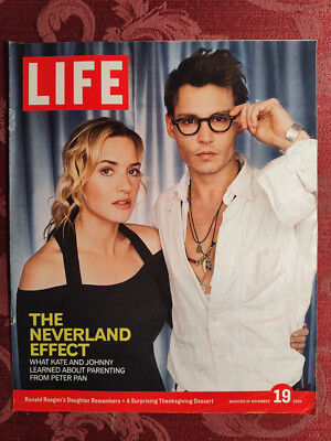 Rare LIFE magazine November 19 2004 Kate Winslet Johnny Depp Patti ...