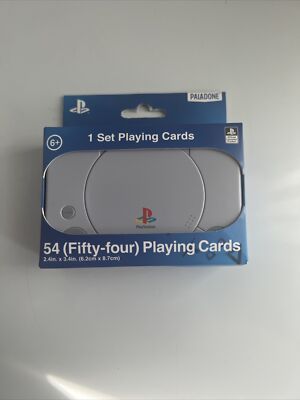 New - Playstation Playing Cards: Official Sony Licensed Product ...