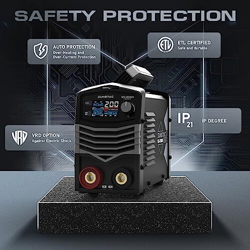 200a Stick Welder Arc/lift Tig Welding Machine With Vrd Optional Lcd ...