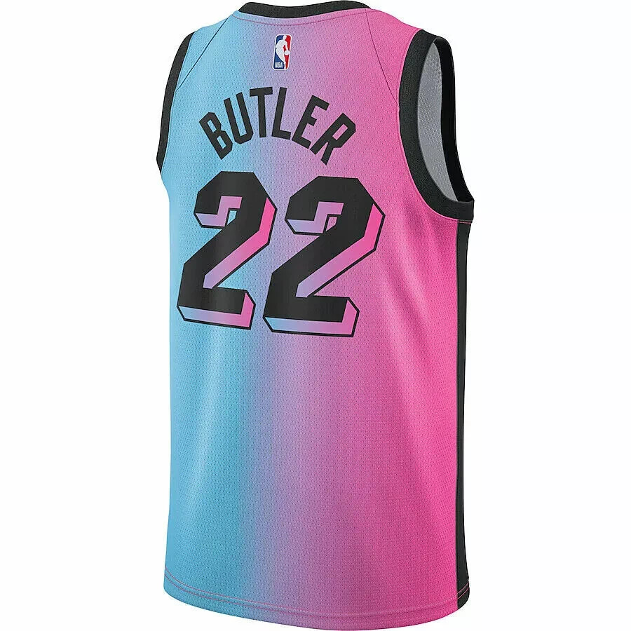 Jimmy Butler Miami Heat Nike 2021/22 City Edition Swingman Jersey Men's ...