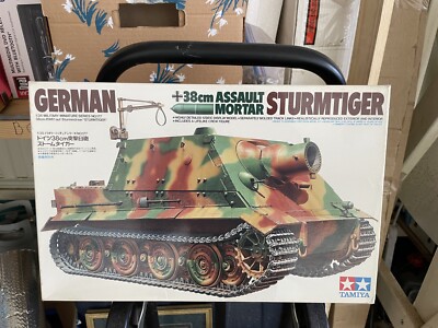 Tamiya German 38cm Assault Mortar Sturmtiger Model Kit 1/35 Military ...