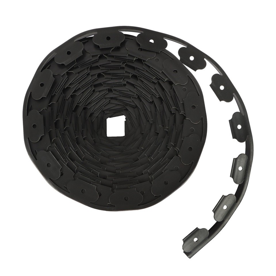 100FT 1.7" Garden Landscape Edging No Dig Lawn Edging Border With 40 8 ...