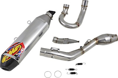 FMF Moto Motorcycle Factory 4.1 RCT Aluminium Single Canister Exhaust ...