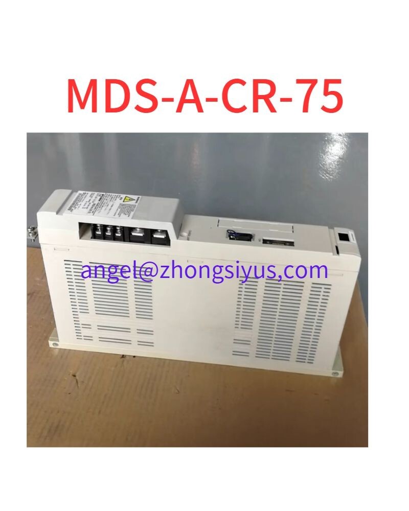 Used MDS-A-CR-75 Servo drive tested ok MDS A CR 75 normal function DHL ...