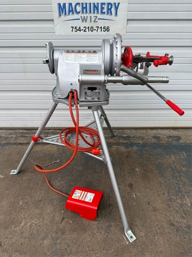 RIDGID 300 T2 Pipe Threader Machine, Carriage & Tristand Great Shape | eBay