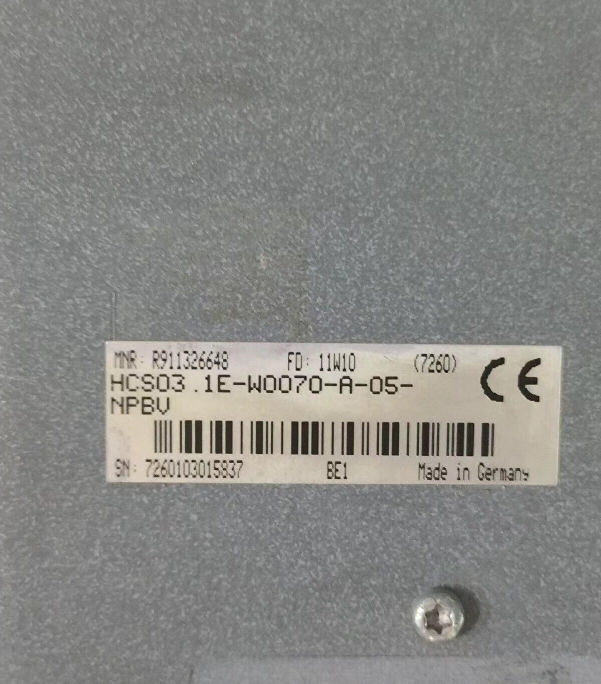 1pc REXROTH HCS03.1E-W0070-A-05-NPBV Servo Drives Fast Delivery for ...