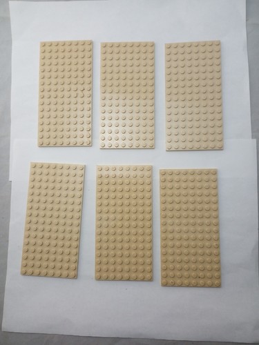 Lego Tan 8x16 Plate 92438 Parts Pieces #645 | eBay