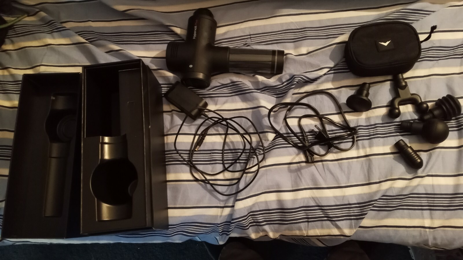 Hyperice - Hypervolt Plus (Bluetooth) Percussion Massage Device - Black ...