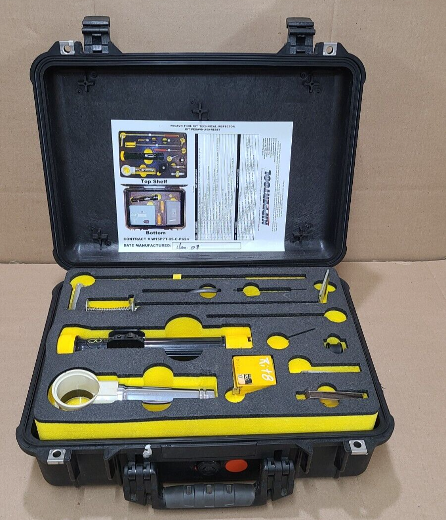 LotW Kippertool Aircraft Maintenance Tool Kit PEOAVN-A09-RESET Pelican ...
