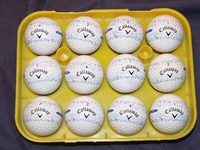 CALLAWAY SUPERSOFT BLUE SPLATTER 360 GOLF BALLS | eBay