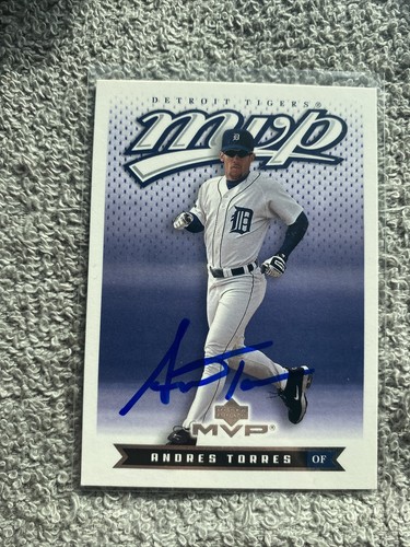 2003 UD #74 Andres Torres DETROIT TIGERS SIGNED AUTOGRAPH AUTO | eBay