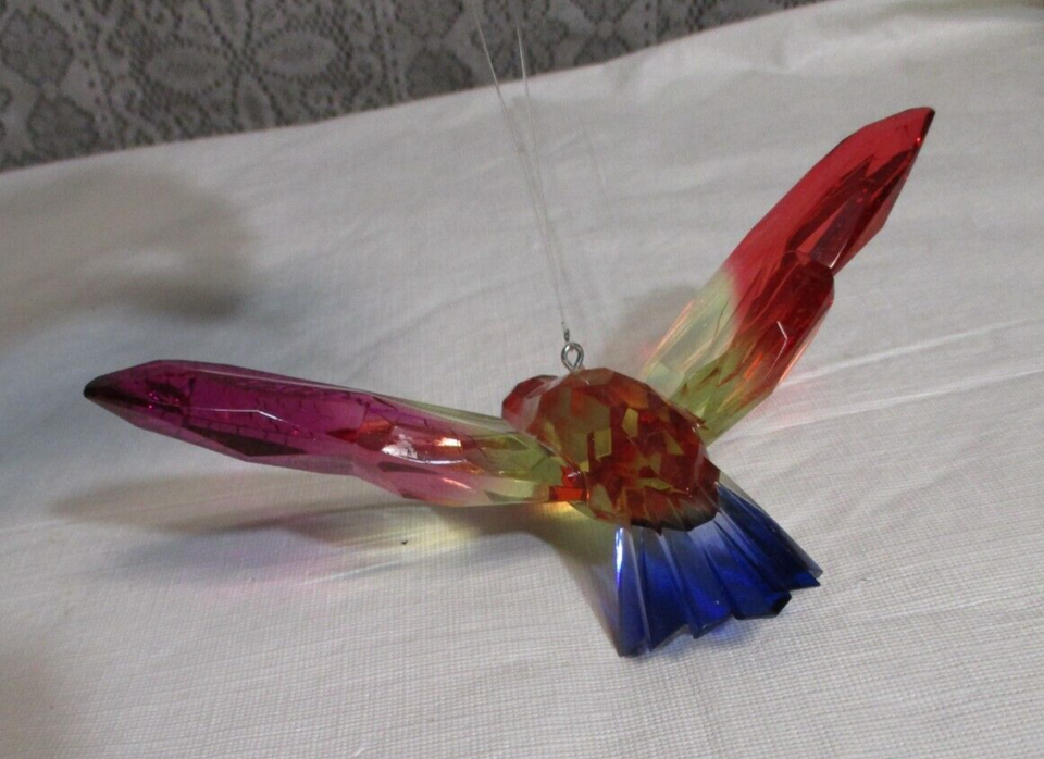 Ganz Crystal Expressions Rainbow Hummingbird Pendant - Acrylic | eBay