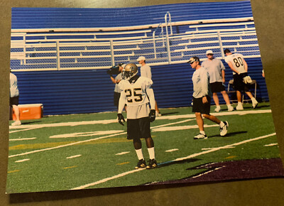 2008 NEW ORLEANS SAINTS NFL TRAINING CAMP REGGIE BUSH / PAYTON 5 X 7 ...
