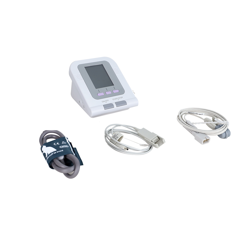 Veterinary Blood Pressure Monitor Machine BP Cuff SpO2 Probe Dog Cat ...