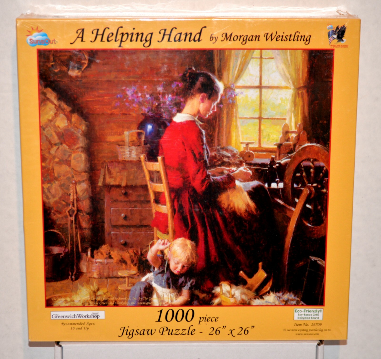 SunsOut 1000 Piece Jigsaw Puzzle - A Helping Hand by Morgan Weistling ...
