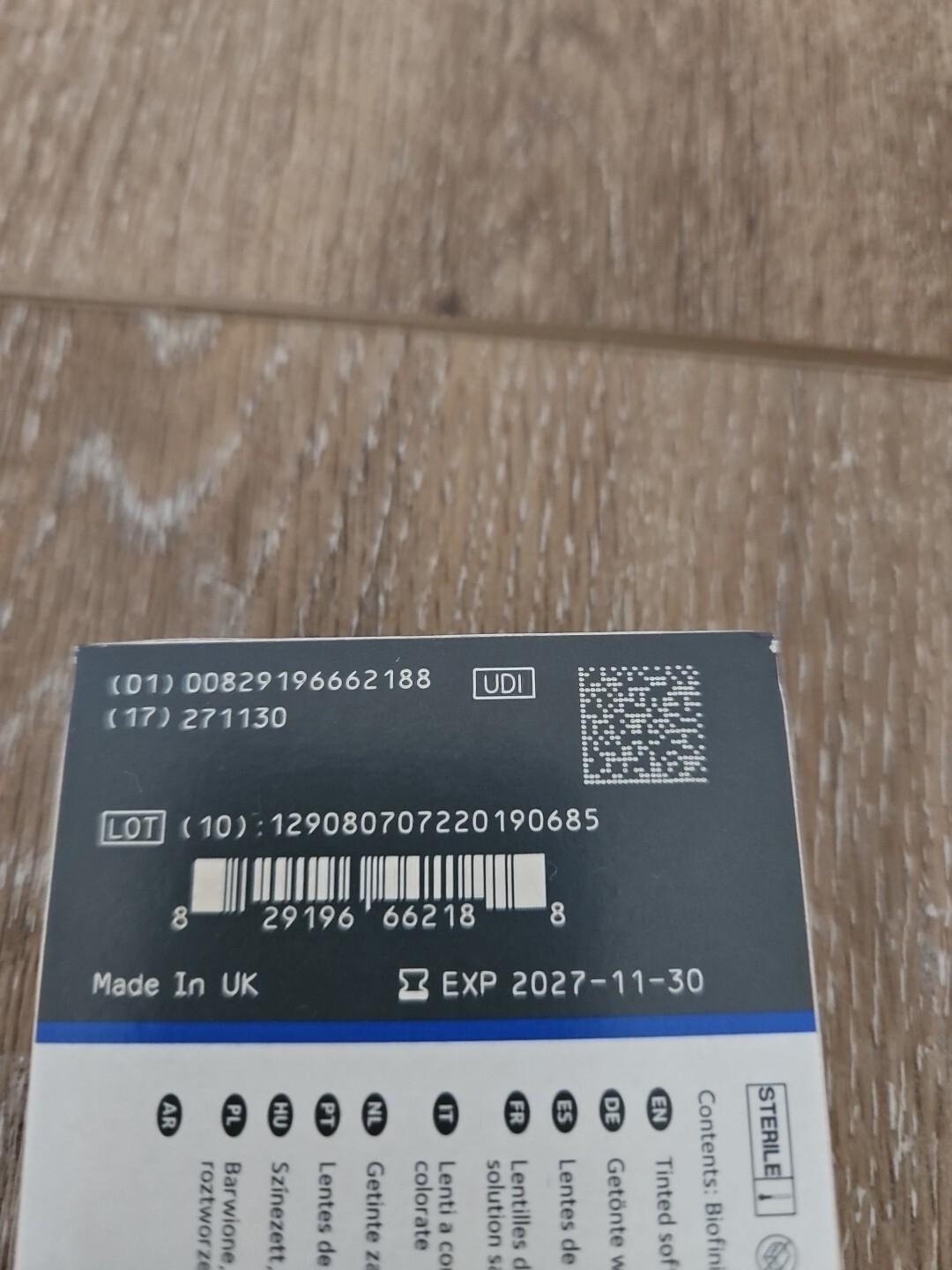 Biofinity Cooper Vision 6er Box Monatslinsen -4.75 | eBay