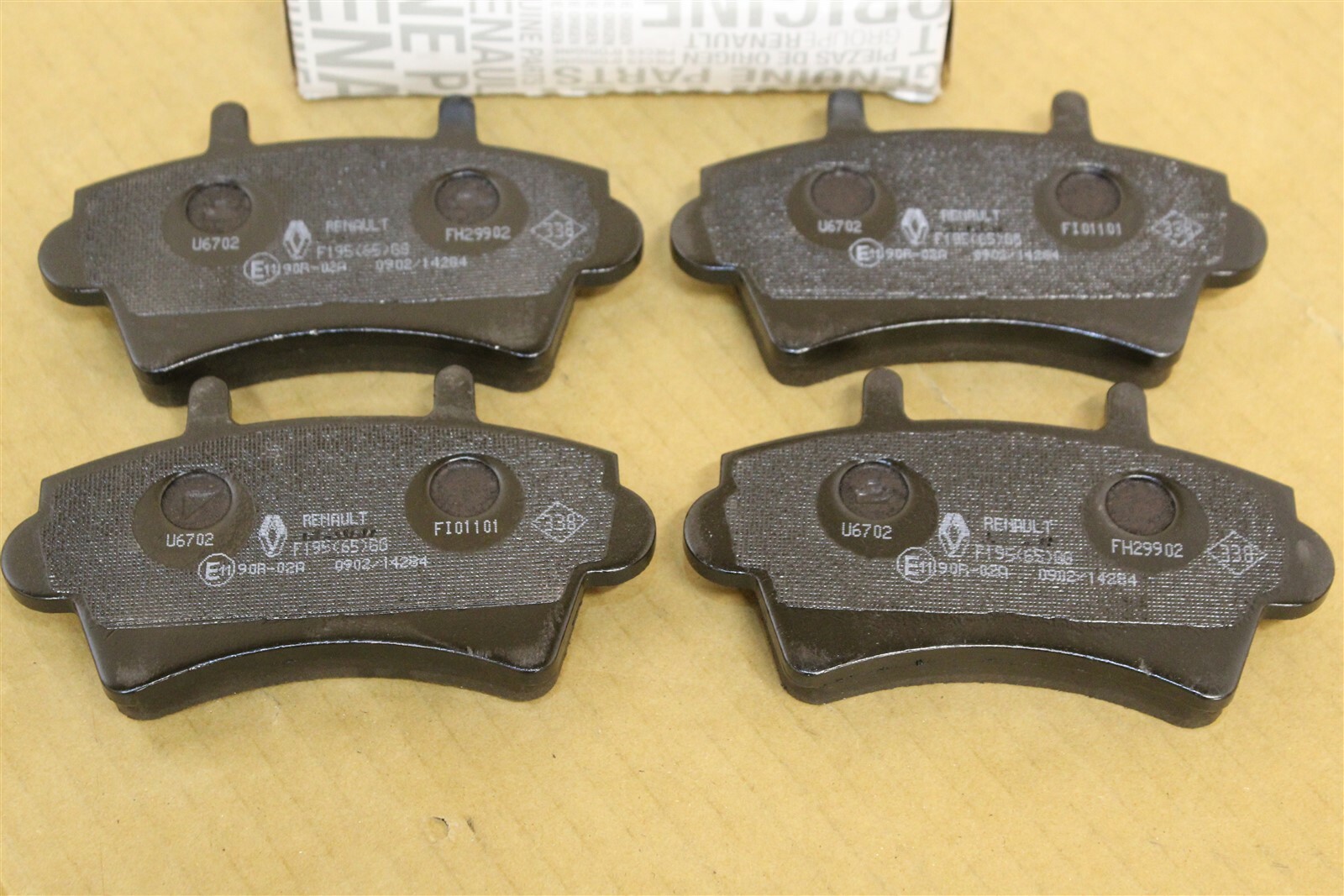 Brake Pads Front Master II 7701207339 Original Renault for sale online ...