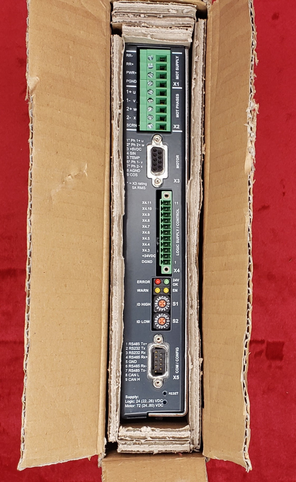 LinMot Servo Drive Controller E1100-GP-HC , 0150-1666 , USED/NEW? Free ...