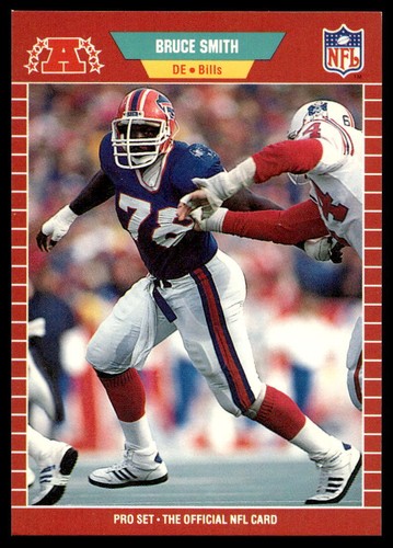 1989 Pro Set 28 Bruce Smith Buffalo Bills Football Card | eBay