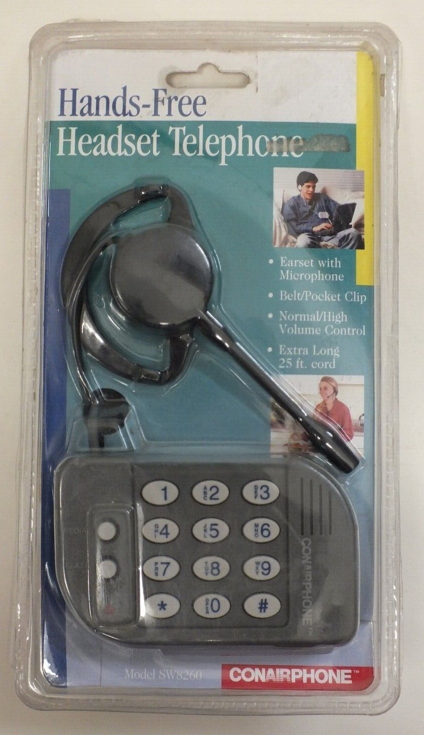 Conair Phone Hands Headset Microphone Telephone SW8260 for sale online ...