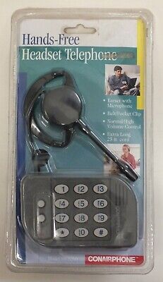 Conair Phone Model SW8260 Hands-Free Headset Telephone 25ft Cord | eBay