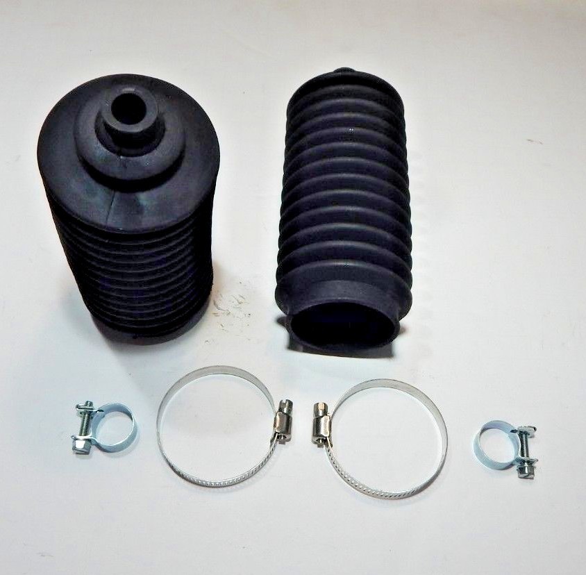 New Pair Steering Rack Bellow Boots w Metal Clamps MGB 1963-1980 Made ...