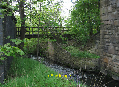 Photo 12x8 Cleckheaton - footbridge over Spen River c2012 | eBay UK