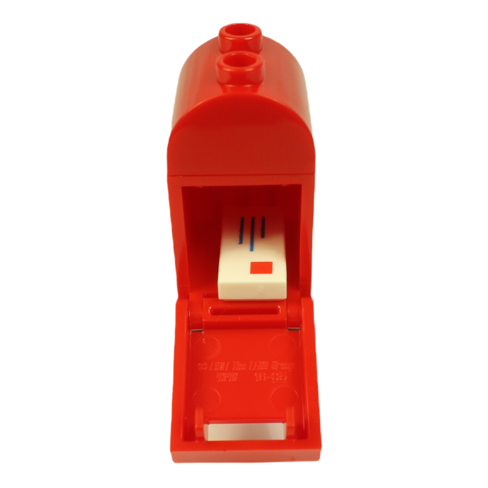 LEGO city red postal post box letter envelope mail service office for ...