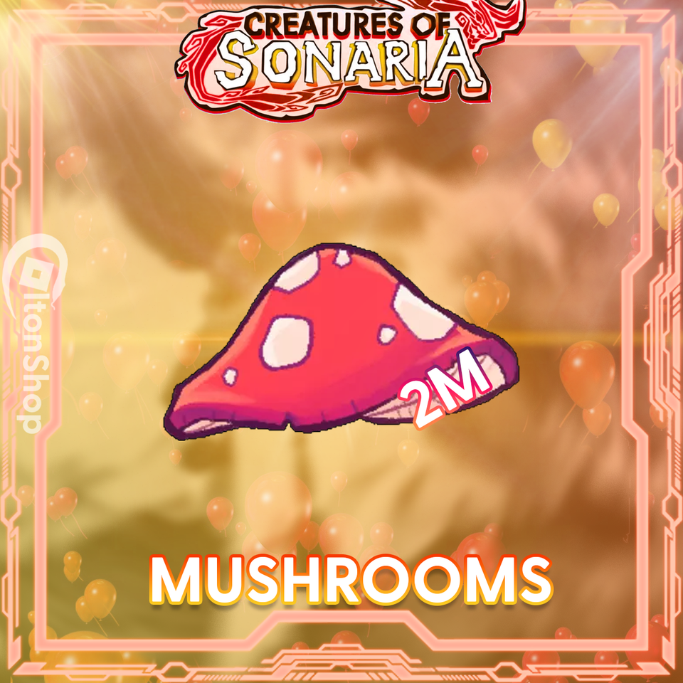 🍄 CREATURES, MUSHROOM, TOKENS | Creatures Of Sonaria | COS | FAST ...