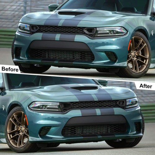 Front Bumper Center Grill Grille Cover Trim for 2015+ Dodge Charger ...