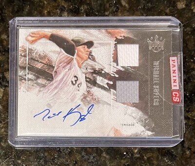 2019 Panini Diamond Kings DK Material Signatures Michael Kopech Rookie ...