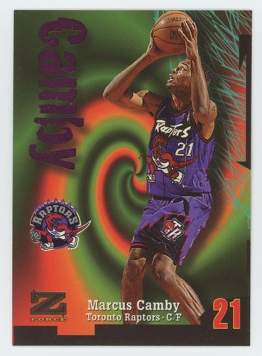 1997-98 SkyBox Z-Force Marcus Camby Toronto Raptors #107 | eBay